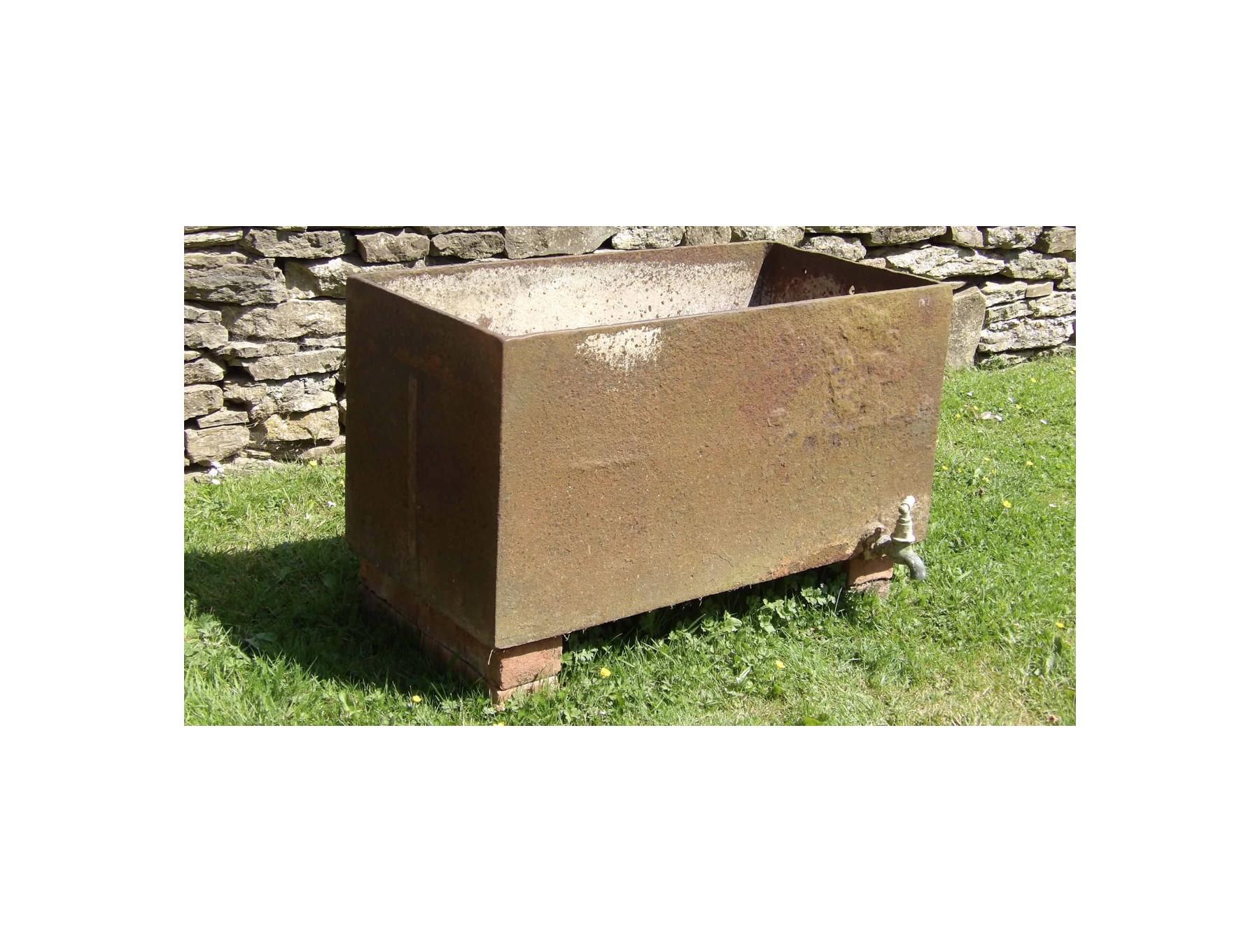 Large Cast Iron Tank