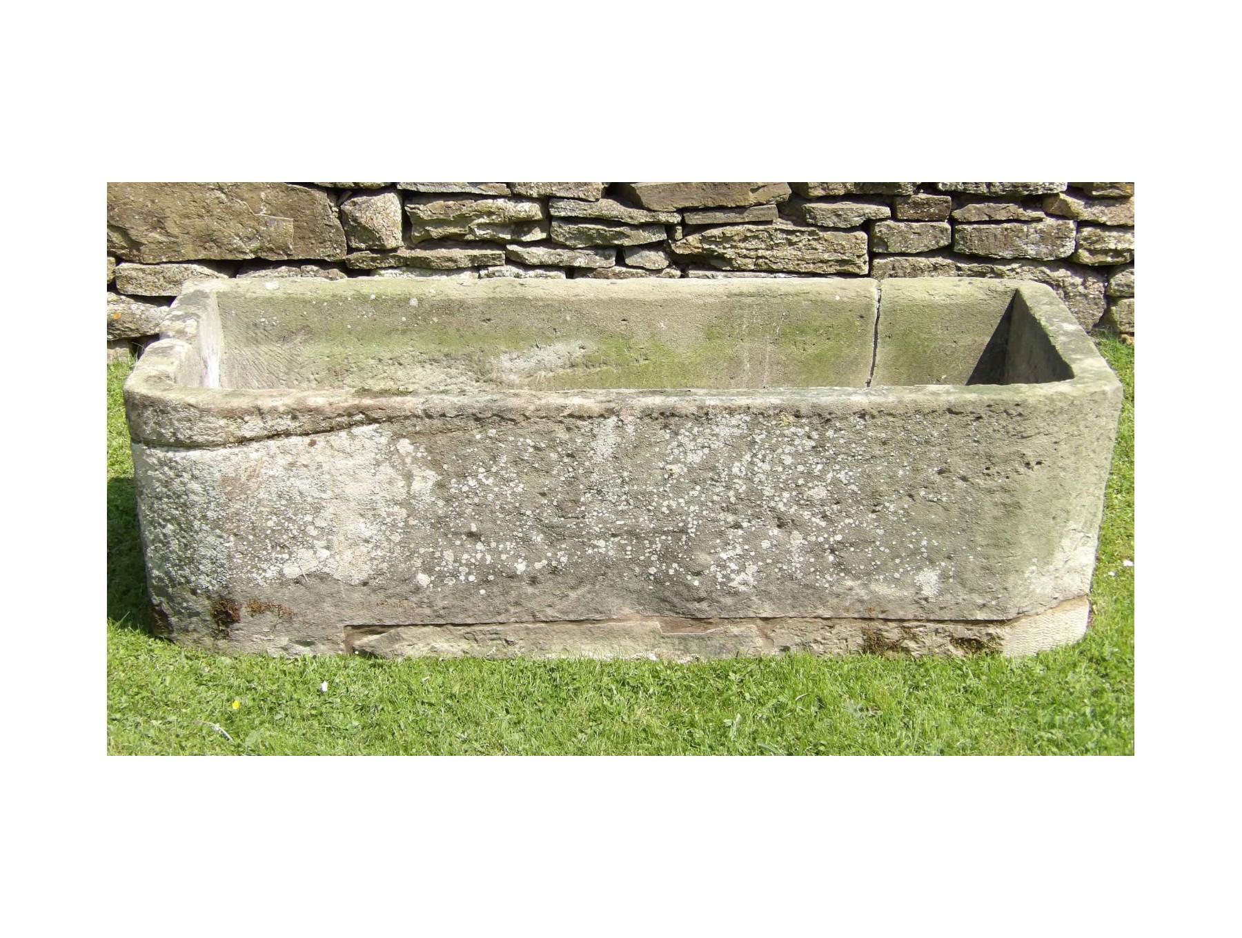 Large Rectangular Stone Trough