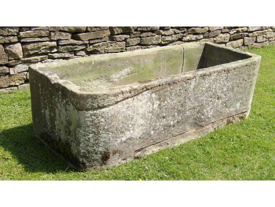 Large Rectangular Stone Trough