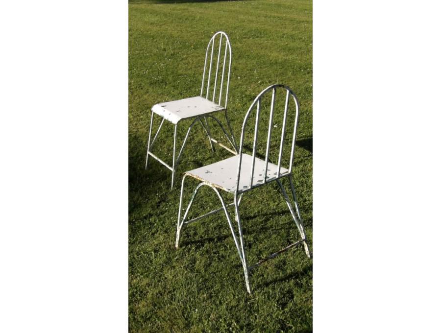 Pair of Vintage Garden Chairs