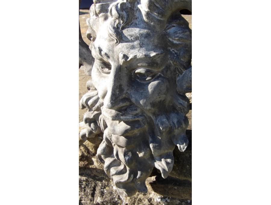 Antique Lead Mask | Garden Wall Fountain | Holloways Garden Ornaments