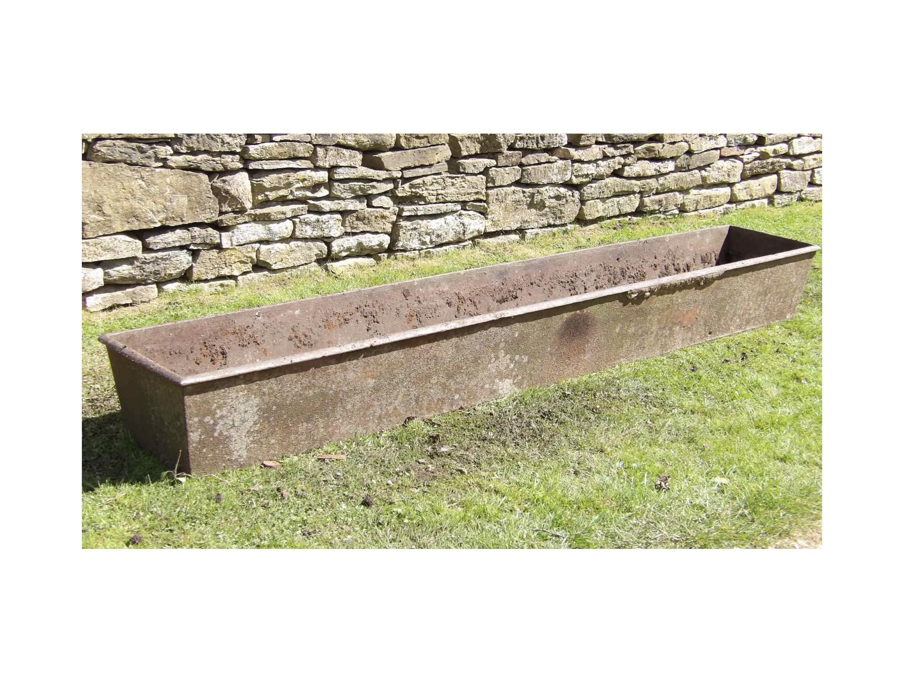 Long Cast-Iron Trough