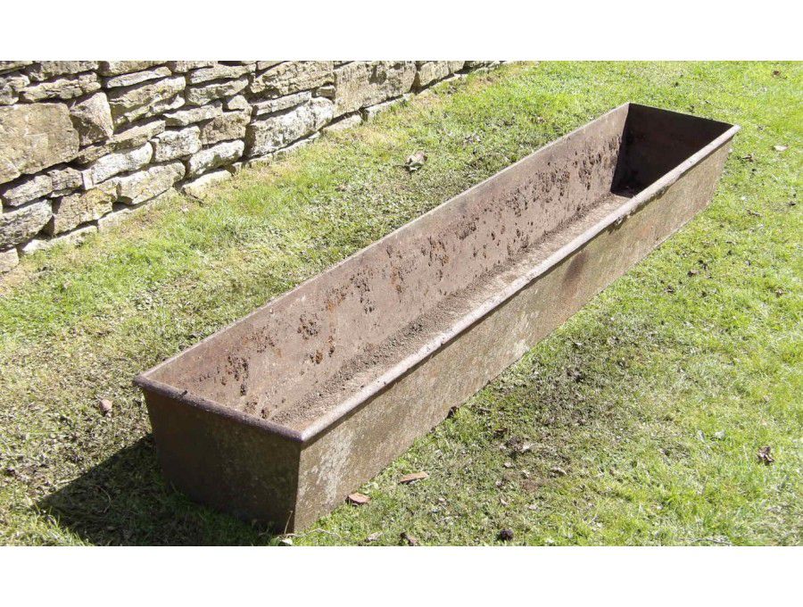Long Cast-Iron Trough