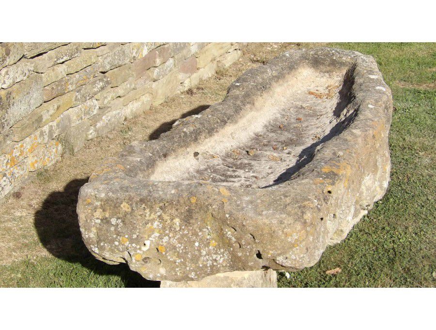 Antique Limestone Trough