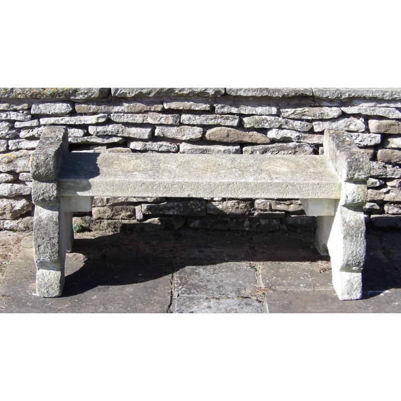Antique Limestone Bench | Holloways Garden Antiques and Ornaments