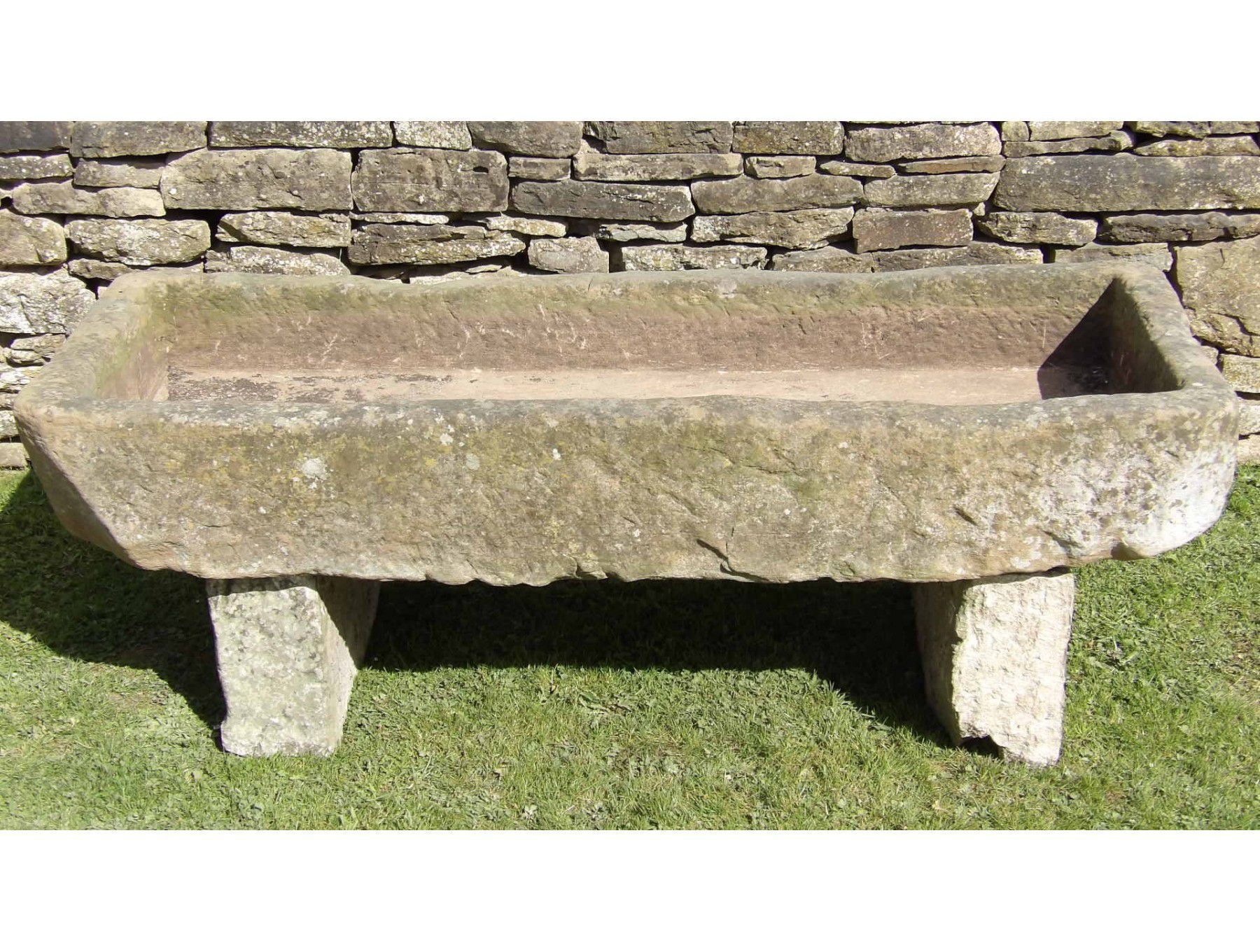 Large Stone Garden Trough