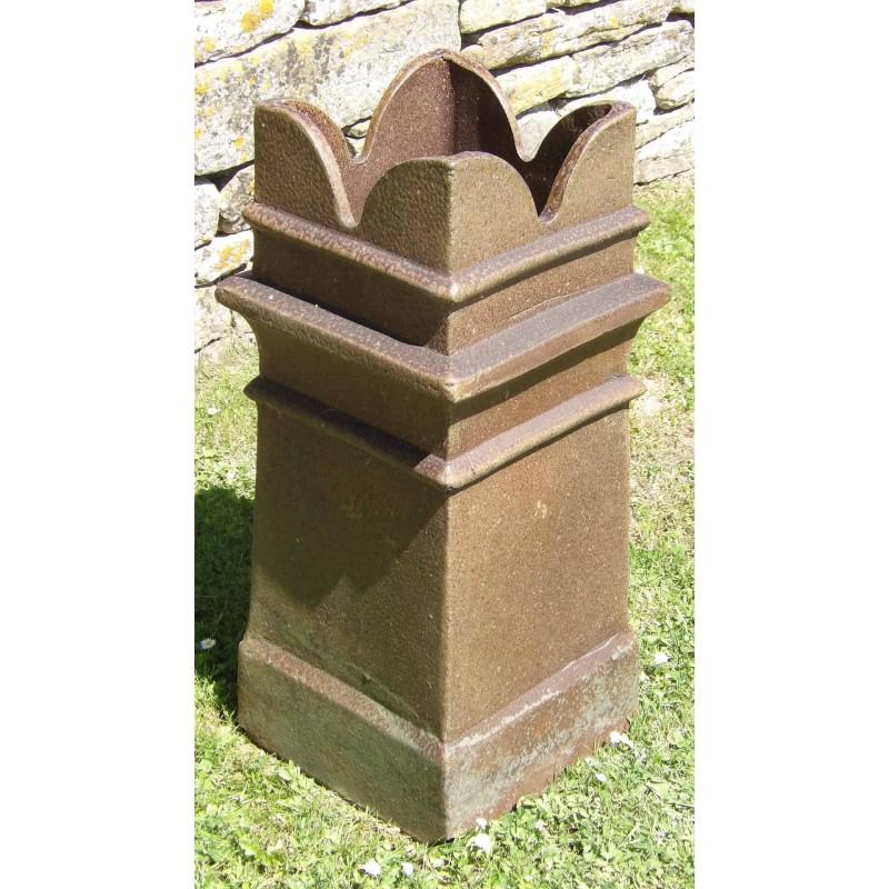An Old Salt Glazed Chimney Pot | Holloways Garden Antiques