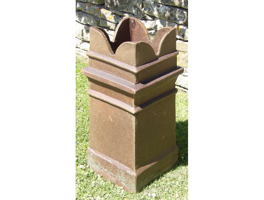 An Old Salt Glazed Chimney Pot | Holloways Garden Antiques