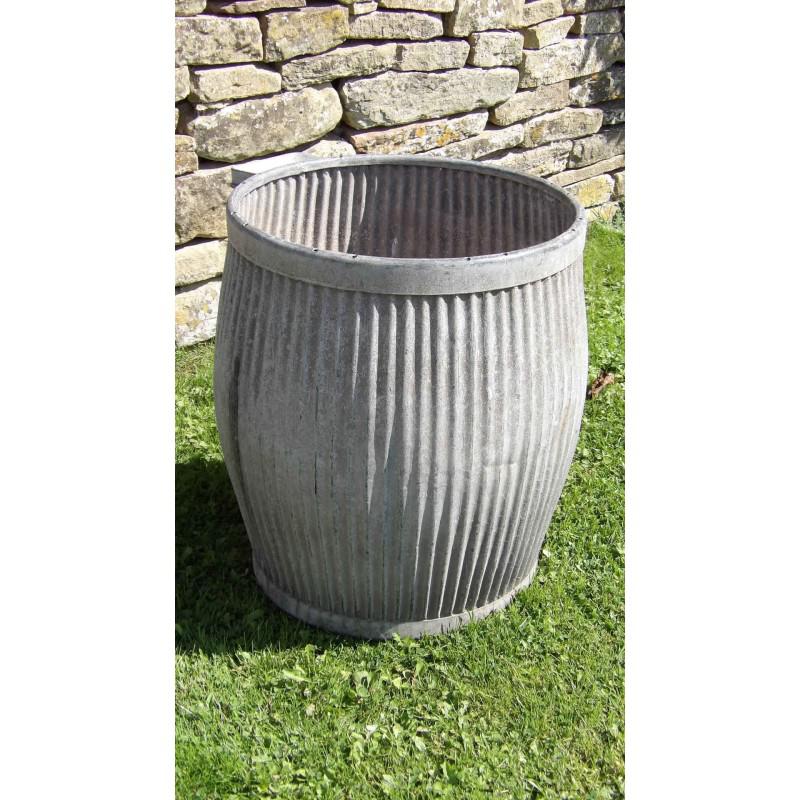 Vintage Galvanised Planter | Iron Planter | Holloways Garden Planters