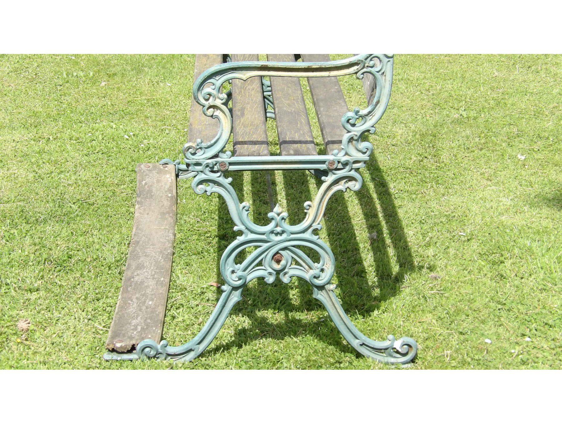 Victorian Garden Bench A Pair Of Victorian Cast Iron And Timber Garden
