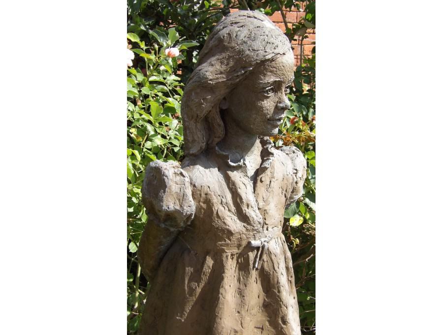Marion Smith Country Girl | Contemporary Garden Sculpture | Holloways ...