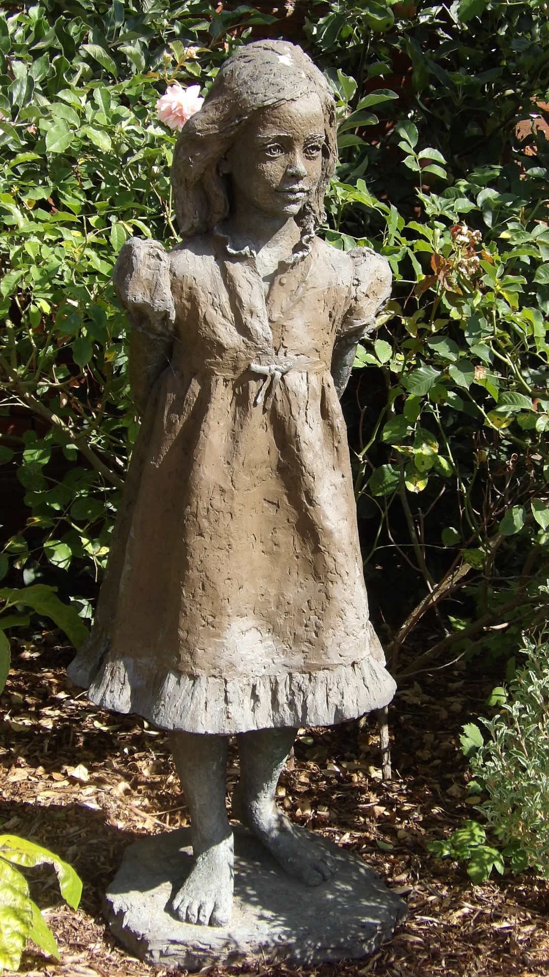 Marion Smith Country Girl | Contemporary Garden Sculpture | Holloways ...