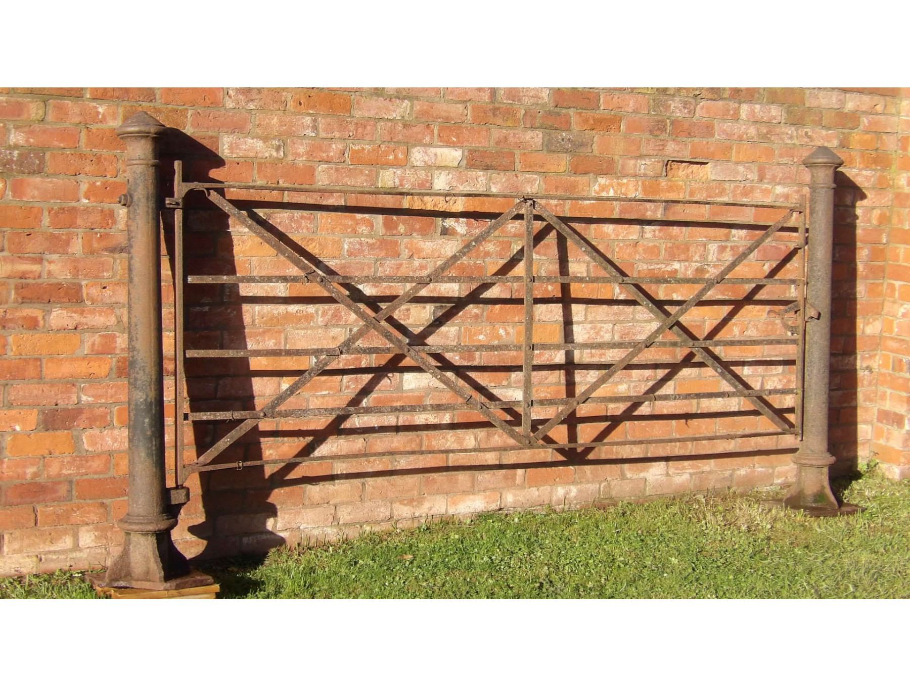 Salvaged Iron Gate | Holloways Garden Antiques
