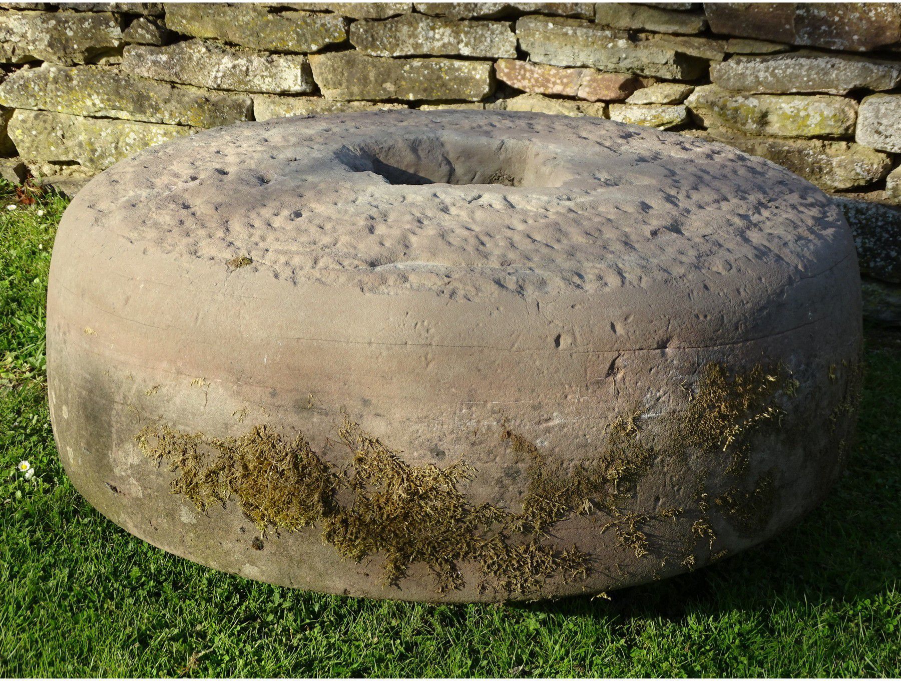Sandstone Cider Mill Stone | Antique and Vintage | Holloways Antiques