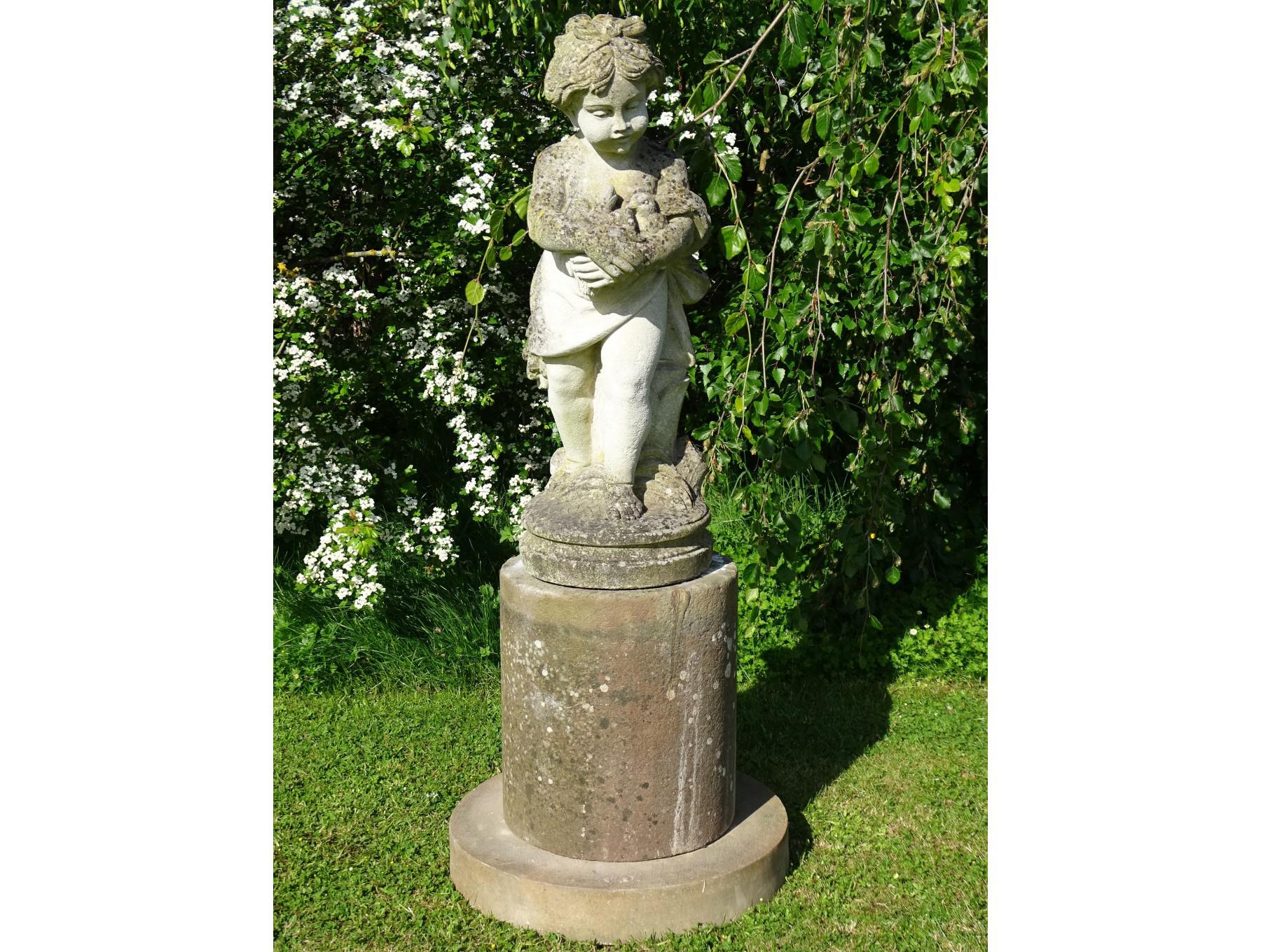 Limestone Garden Statue | Antique and Vintage | Holloways Garden Antiques