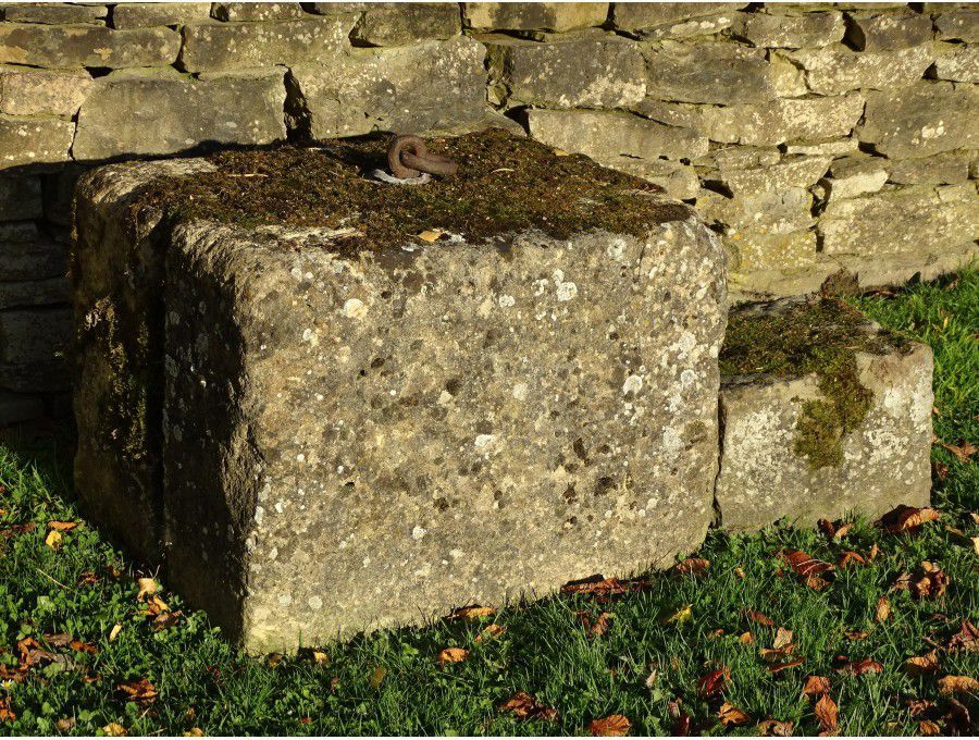 Salvaged Limestone Mounting Block | Garden Antiques | Holloways