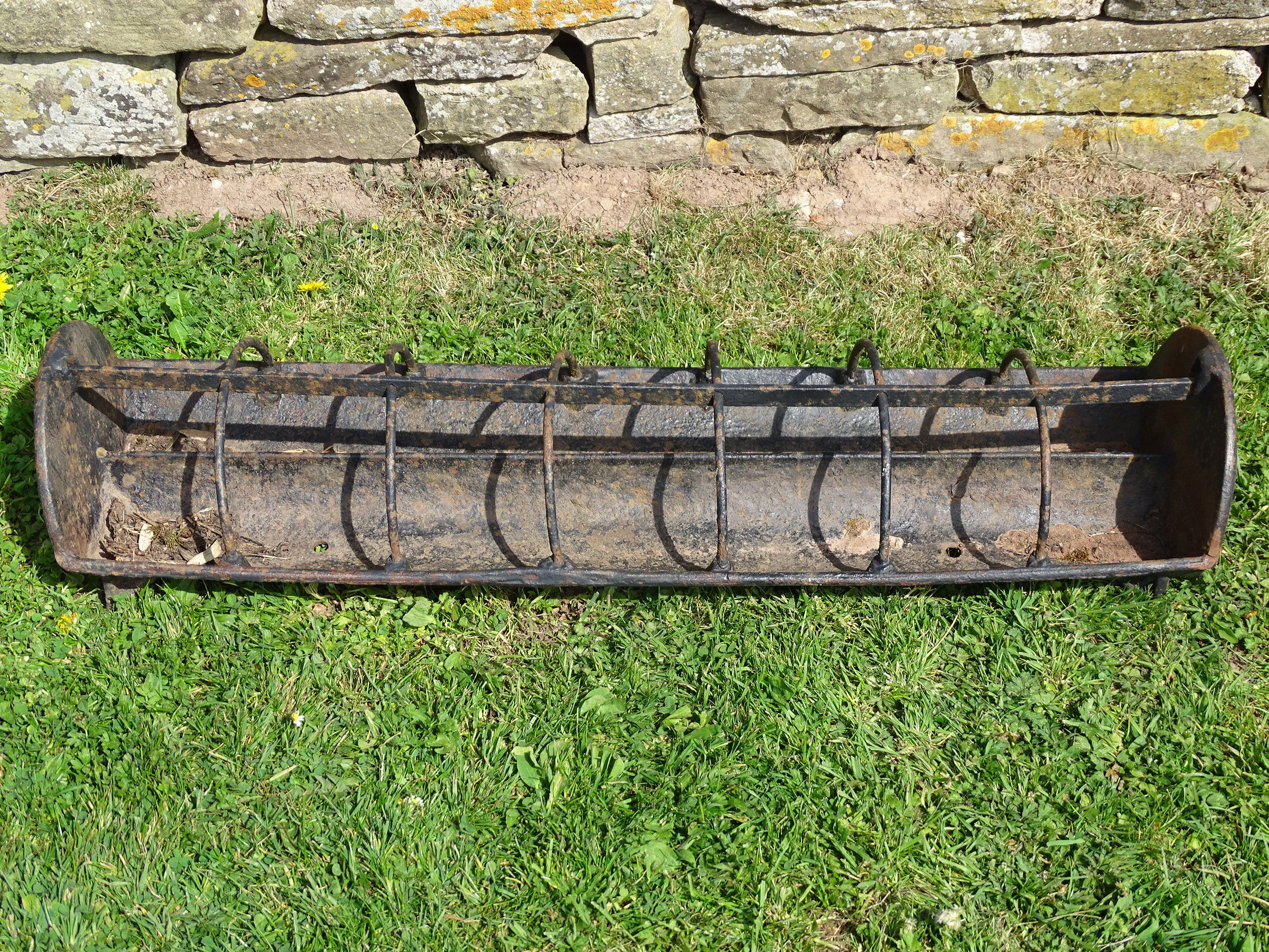 Salvaged Iron Trough | Planters | Holloways Garden Antiques