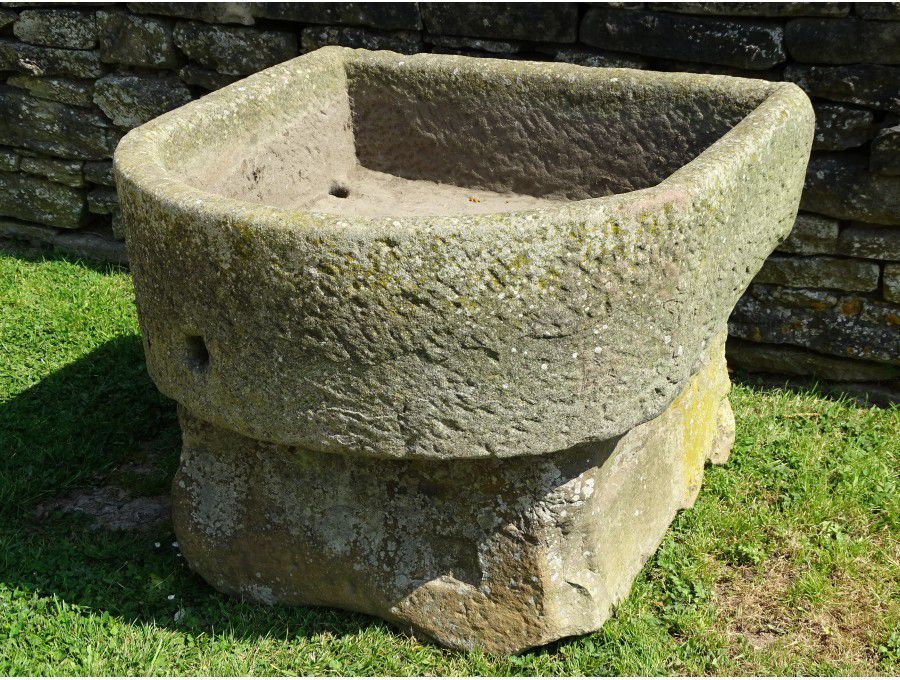 Bow Fronted Stone Trough | Stone Troughs | Holloways Garden Antiques