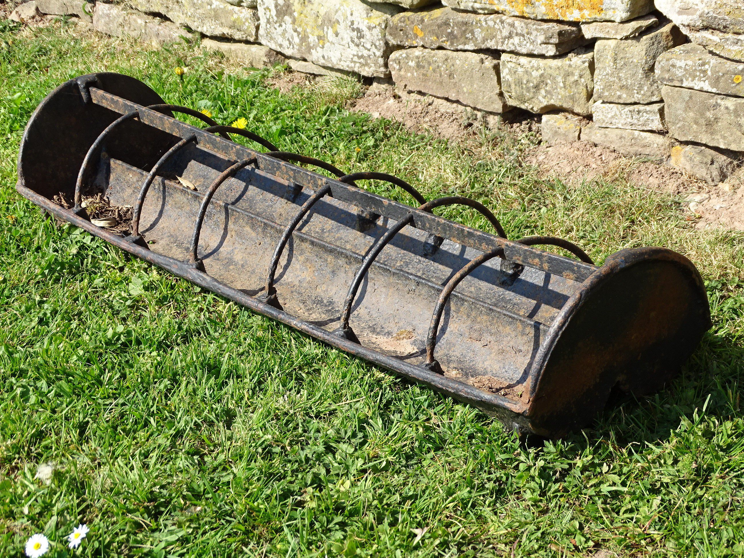 Salvaged Iron Trough | Planters | Holloways Garden Antiques