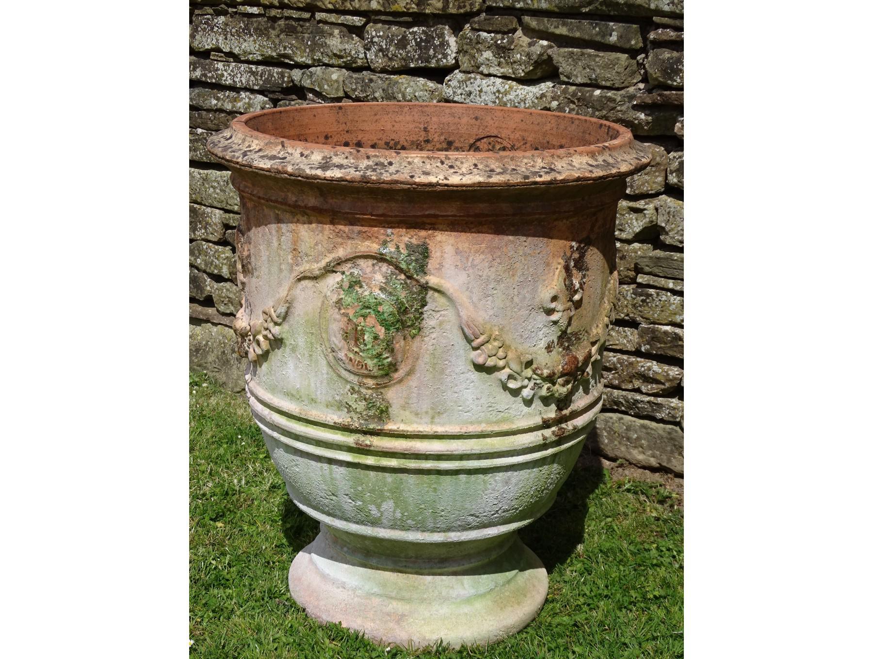 French Anduze Pot | Planters | Holloways Garden Antiques