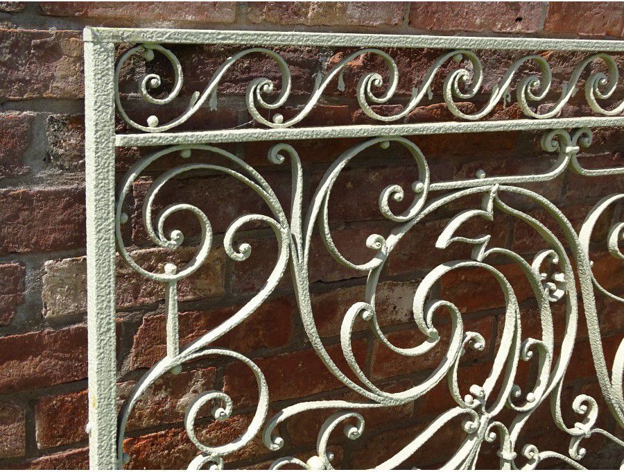 Salvaged Iron Screen | Architectural Salvage | Holloways Garden Antiques