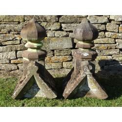 Salvaged Gable End Finials | Architectural Salvage | Holloways Garden ...