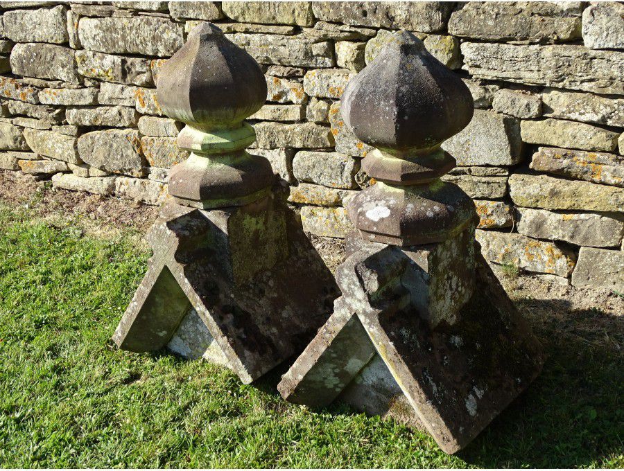 Salvaged Gable End Finials | Architectural Salvage | Holloways Garden ...
