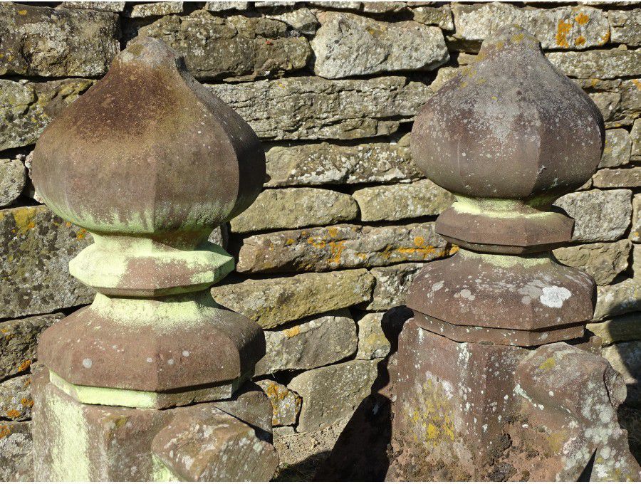Salvaged Gable End Finials | Architectural Salvage | Holloways Garden ...