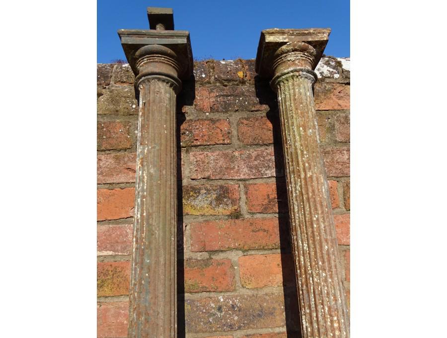Salvaged Cast Iron Columns | Architectural Salvage | Holloways Garden ...