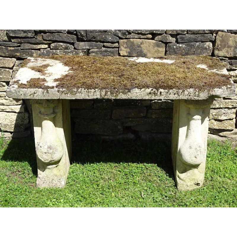 Salvaged Limestone Seat | Benches & Garden Furniture | Holloways Garden ...
