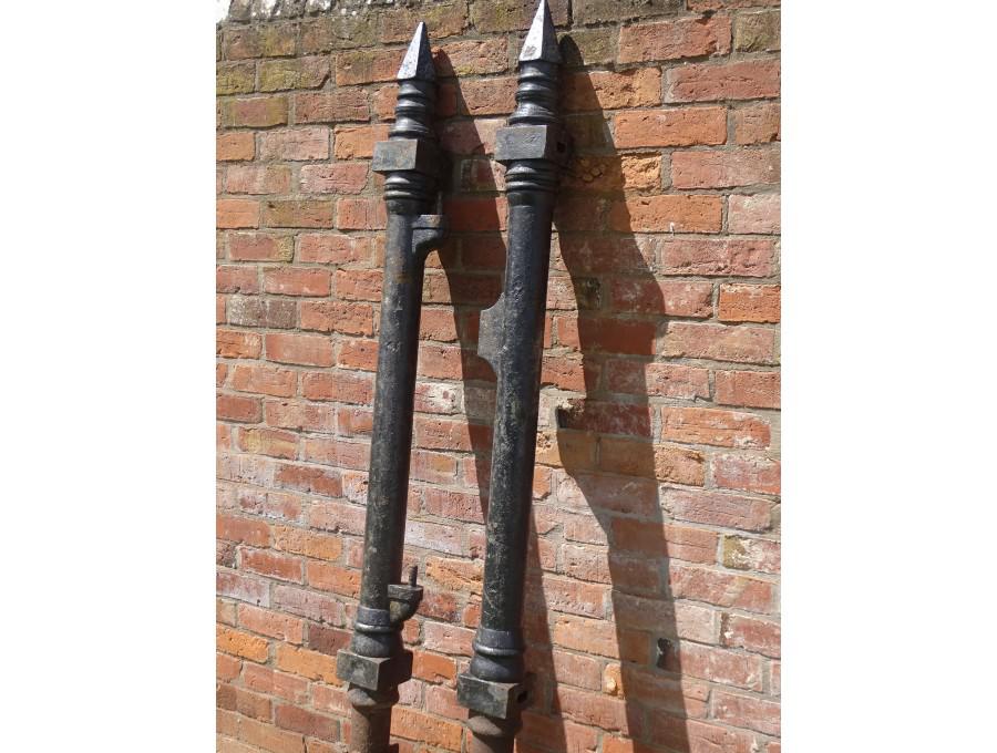Antique Cast Iron Gateposts | Gates | Holloways Garden Antiques