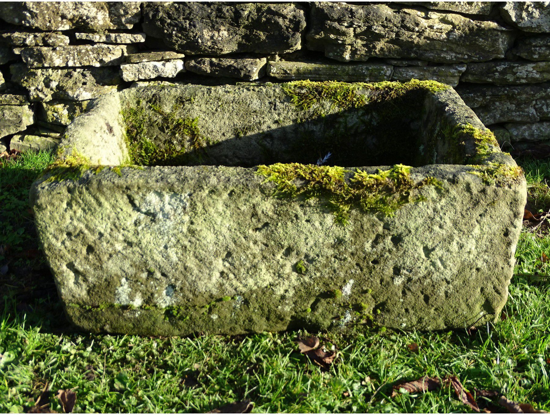 Antique Sandstone trough|Good For Planting|Well Weathered|