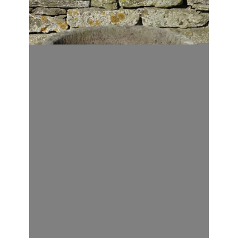 Round Stone Trough|Genuine Antique Stone Trough|