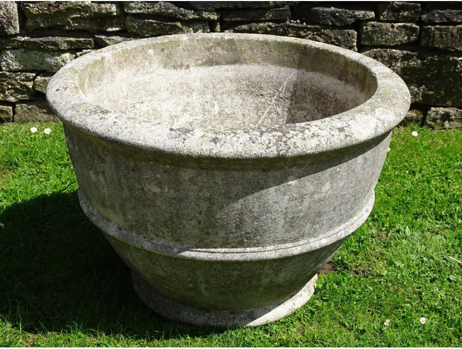 Weathered Garden Planter|