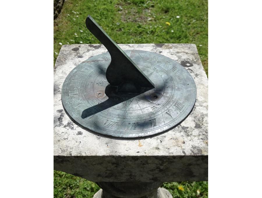 Antique Stone Sundial|