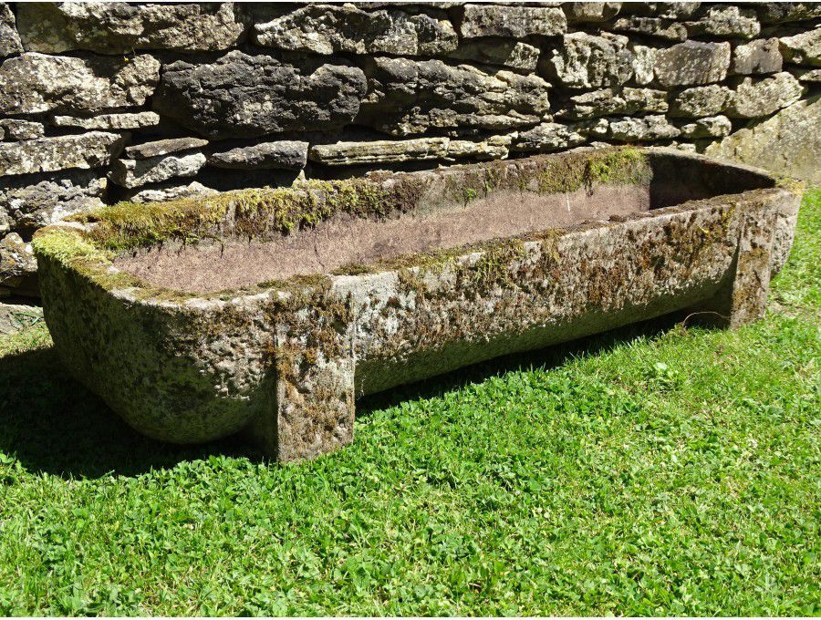 Weathered Oval Garden Trough|Ideal Herb Planter|