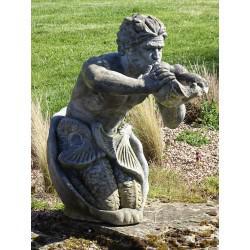Large Merman Statue|