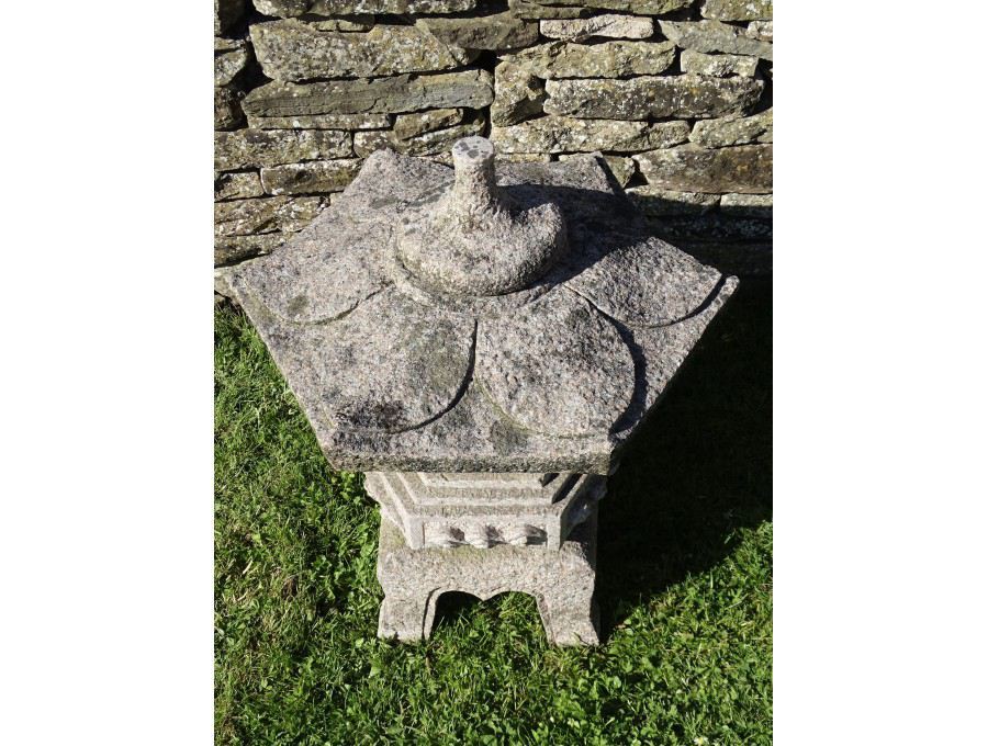 Weathered Granite Japanese Lantern|Japanese Snow Lantern|