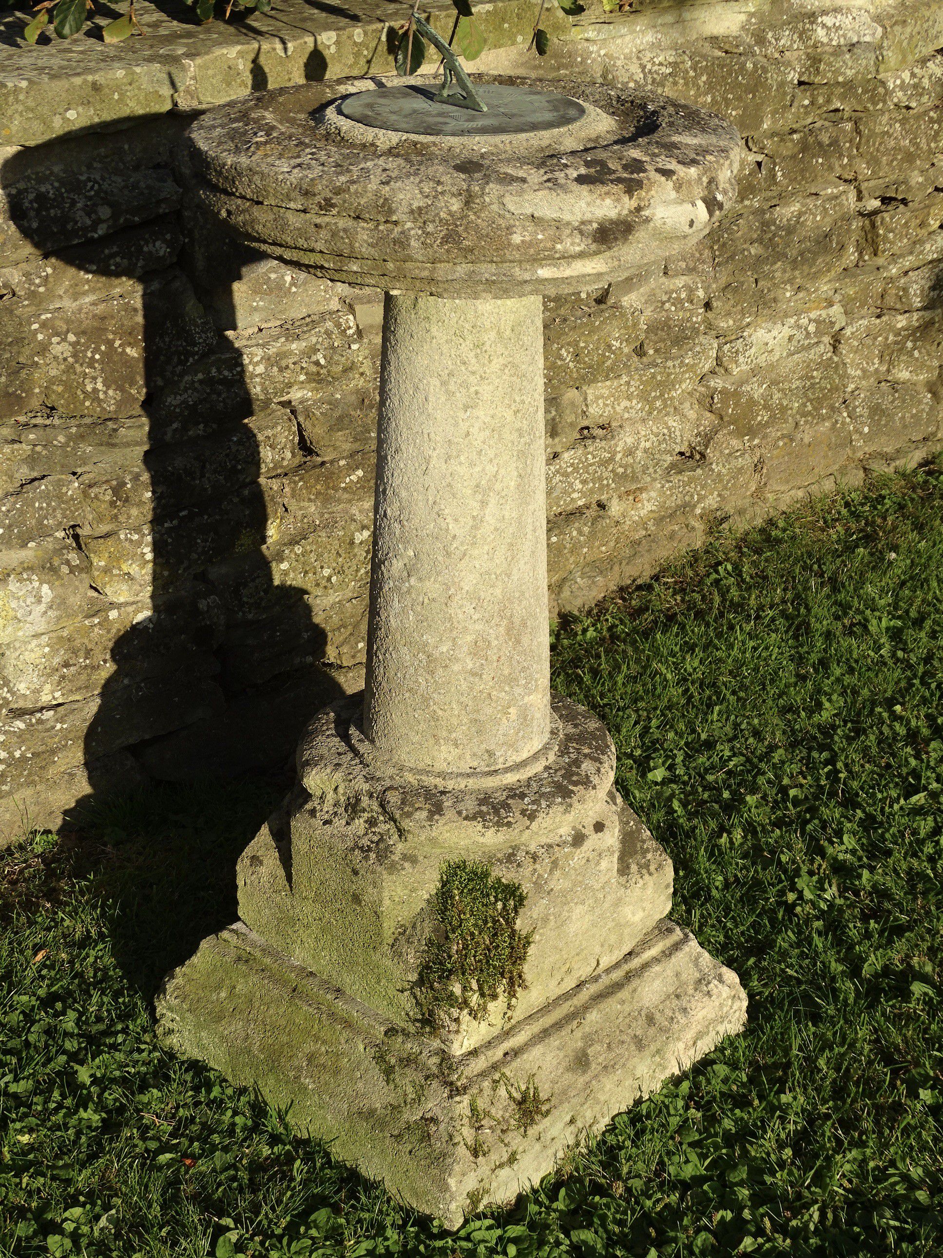 Antique Limestone Sundial|Holloways Garden Antiques|