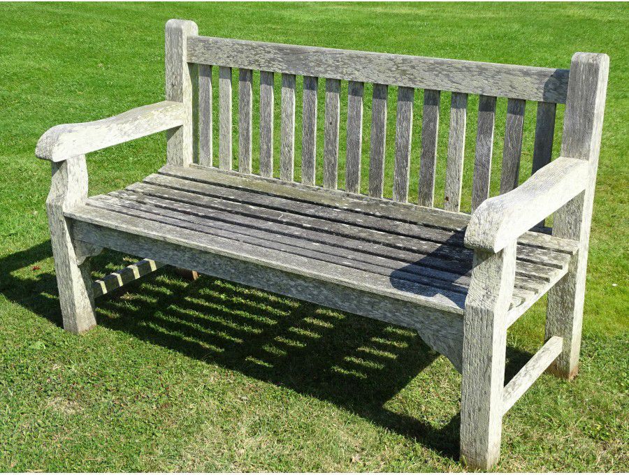 Weathered Teak Garden Bench|Good Quality Teak Bench|