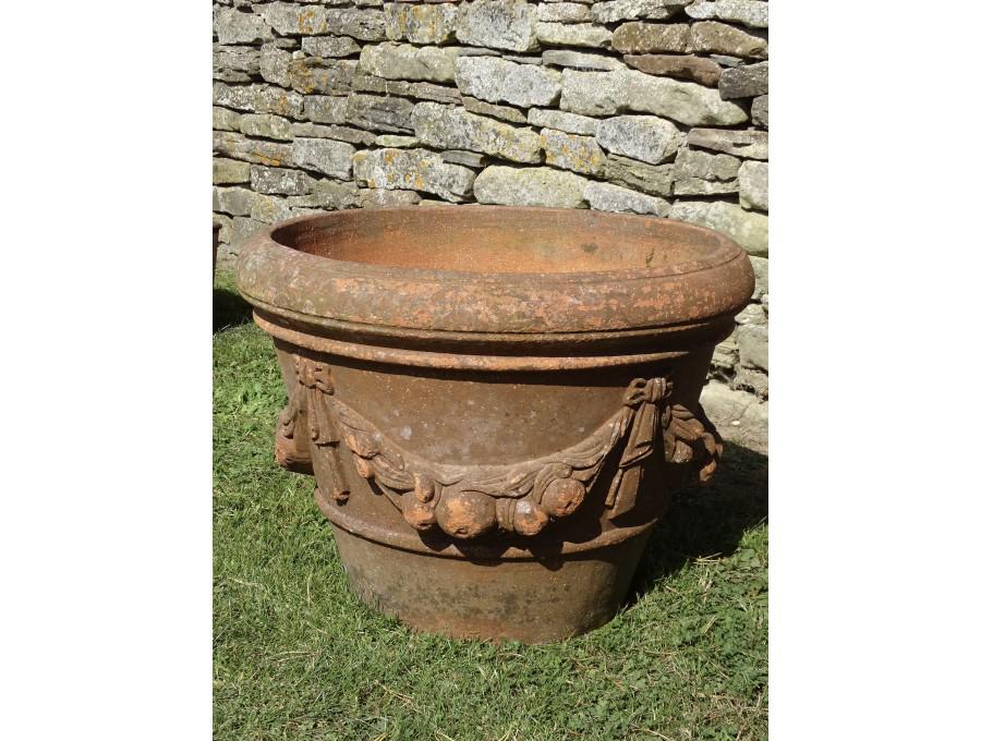 Vintage Terracotta Apple Pot|Compton Pottery Design|