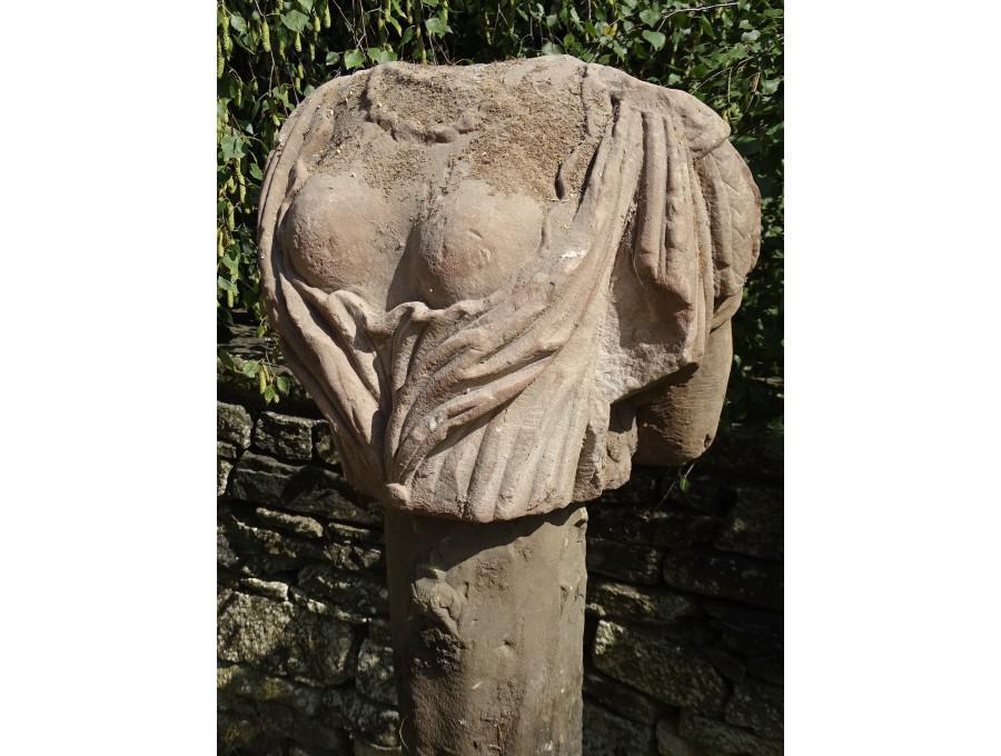 Antique Sandstone Torso|