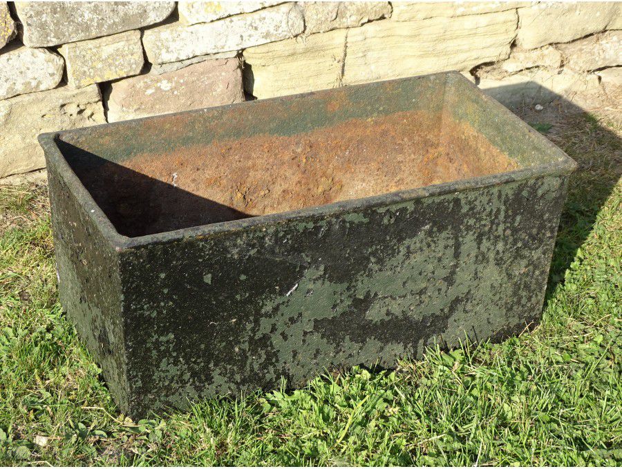 Vintage Cast Iron Trough|