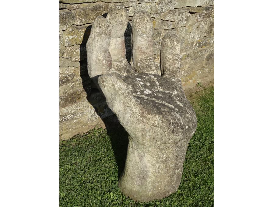 Open Hand Garden Sculpture|