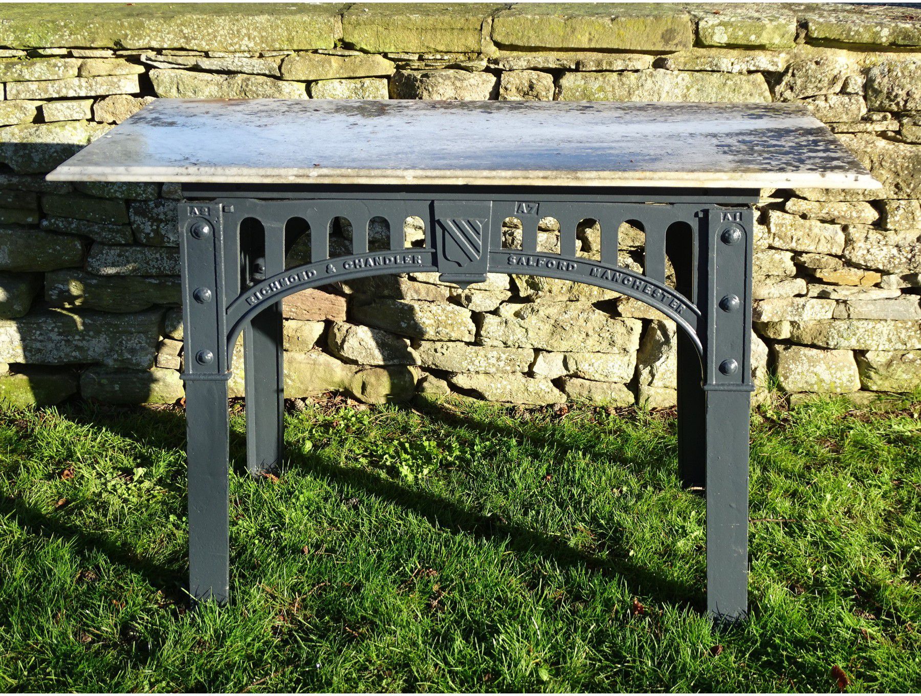Salvaged Garden Table|