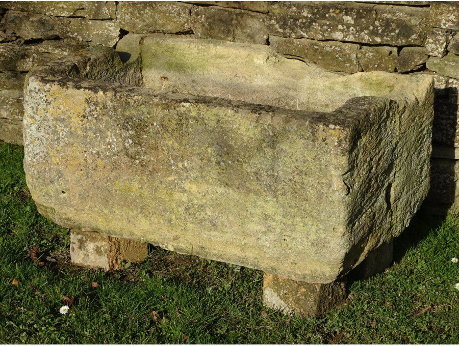 Antique Limestone Trough|