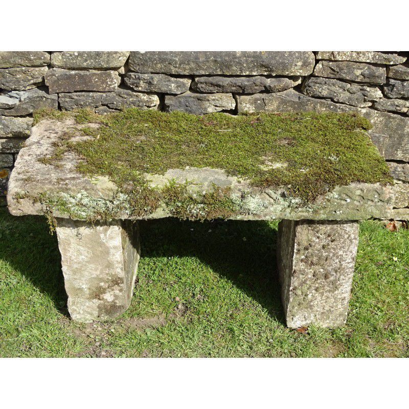 Antique Stone Bench|