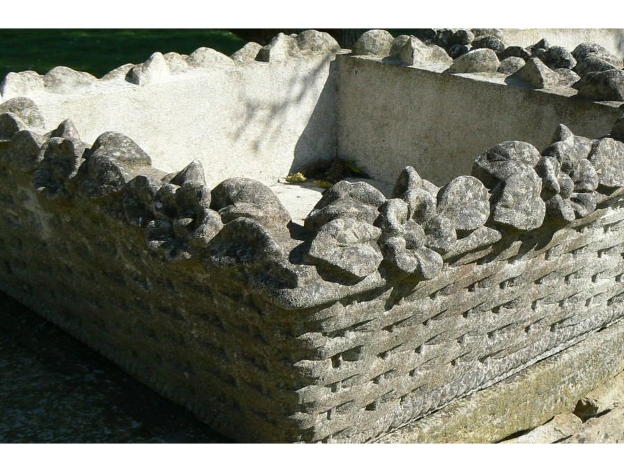 Pair Stone Planters | Antique Planters | Holloways Garden Planters
