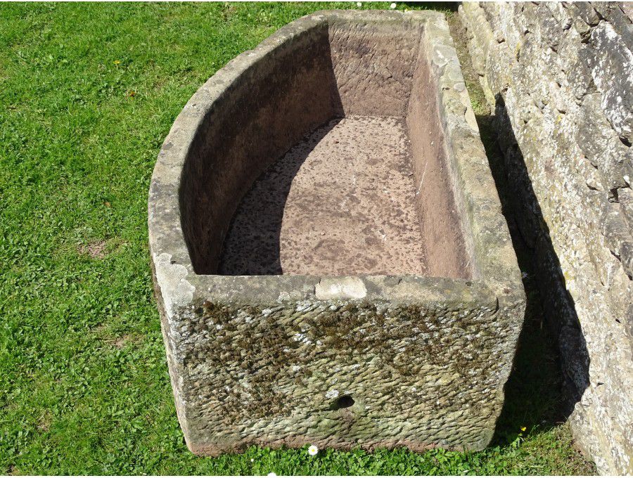 Antique Stone Water Trough|