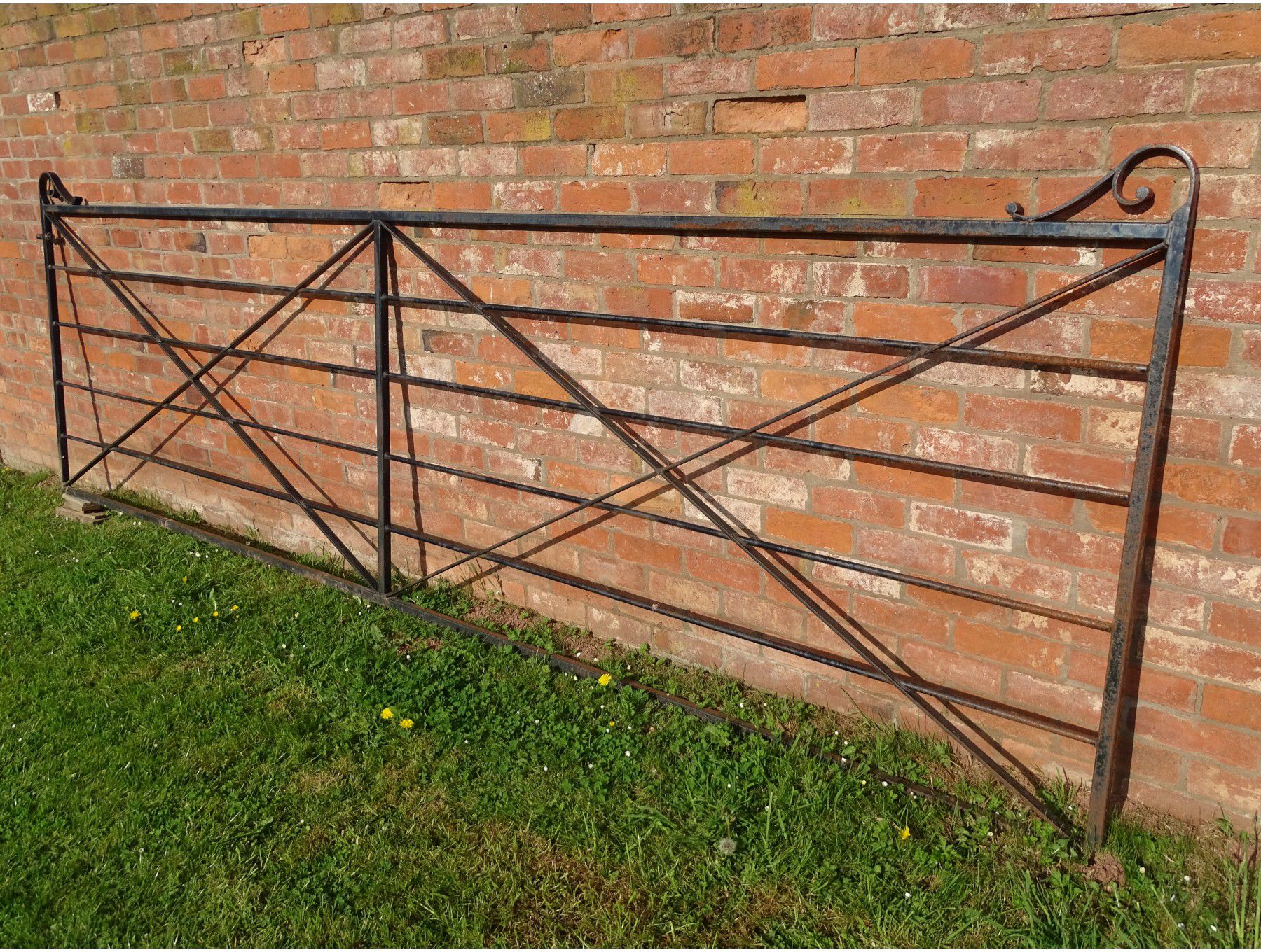 Wrought Iron Field Gate|